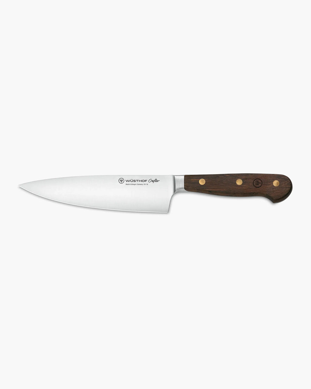 Wusthof Crafter wooden half bolster chef's knife – ShopDecor